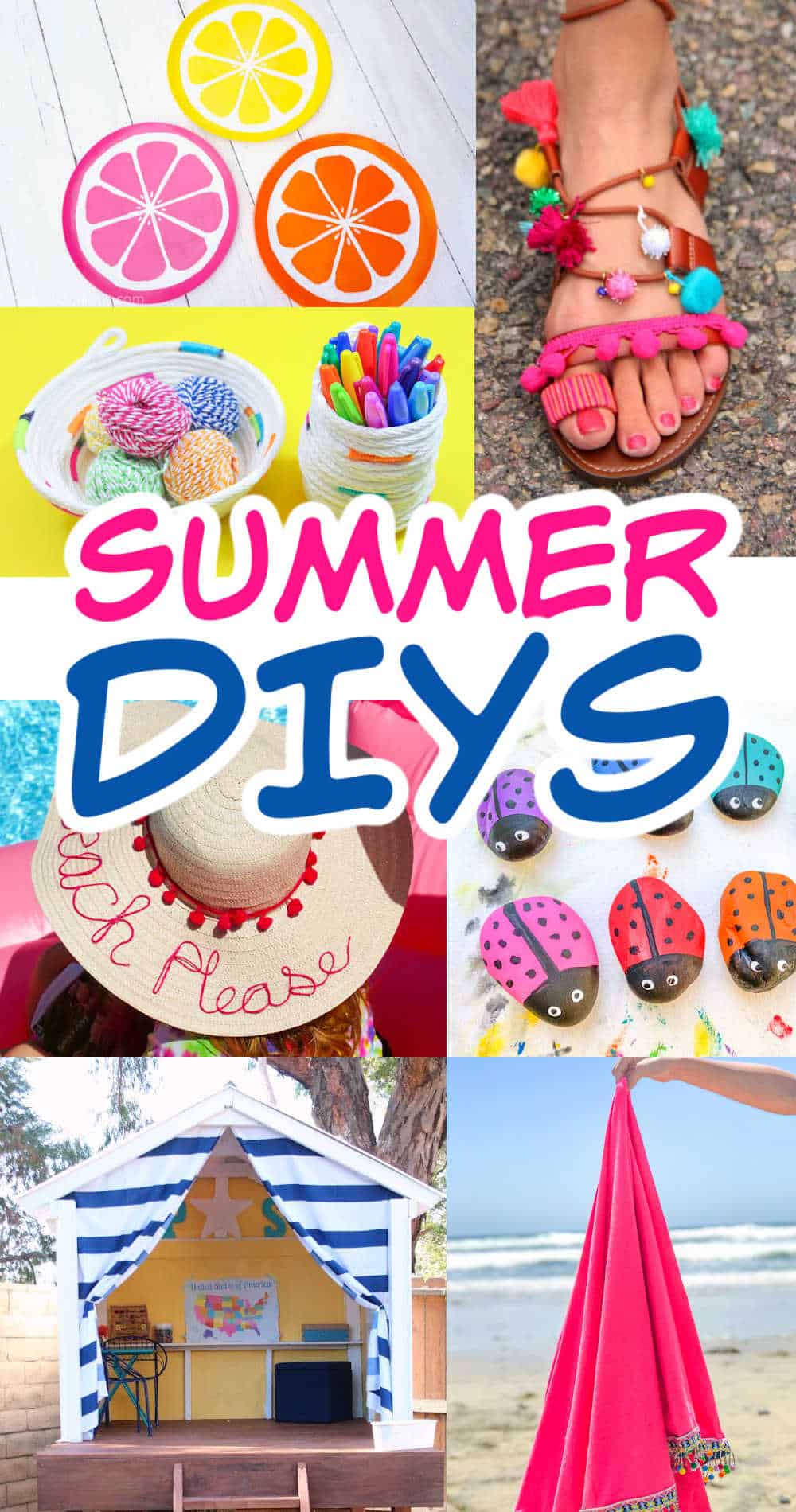 Fun Summer DIYs - DIY Summer Crafts, Projects and Decor