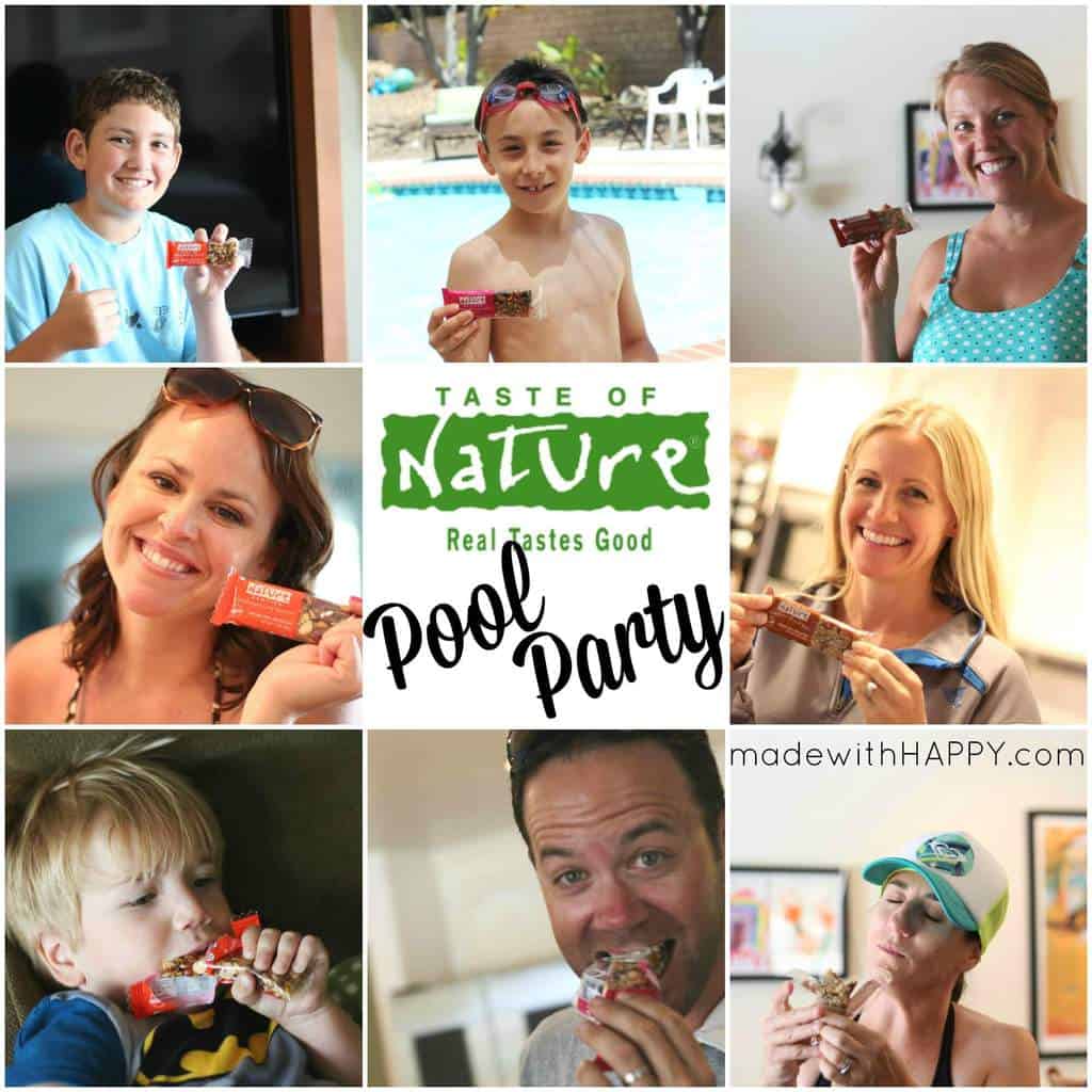 Taste of Nature Pool Party - Made with HAPPY
