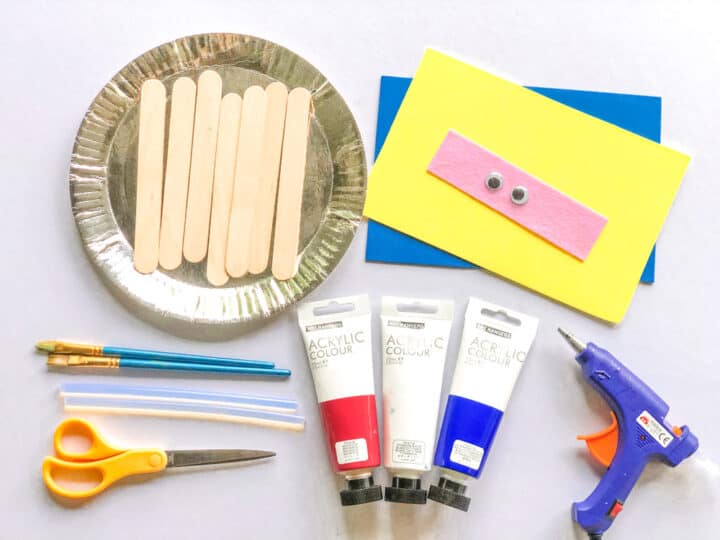 Uncle Sam Popsicle Stick Craft - Made with HAPPY