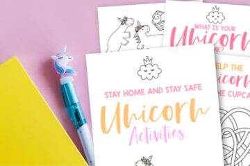 Free Unicorn Printables Activity Pack - Made with HAPPY