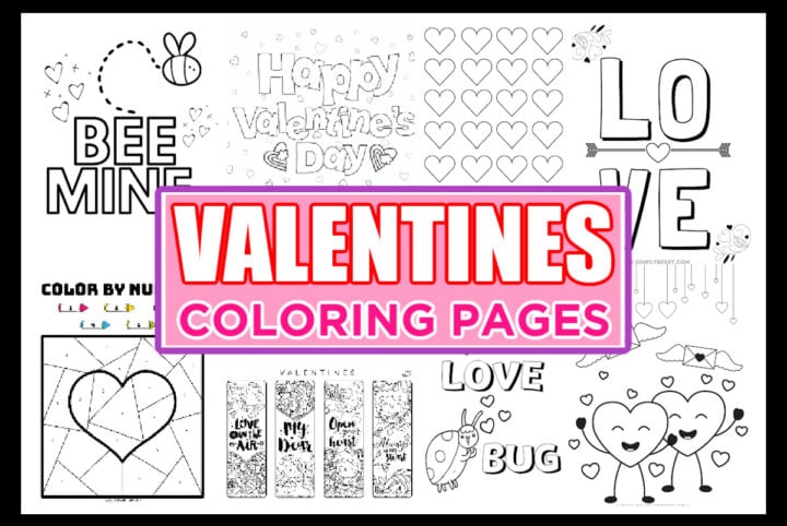 75+ February Coloring Pages [FREE Printables] - Made with HAPPY