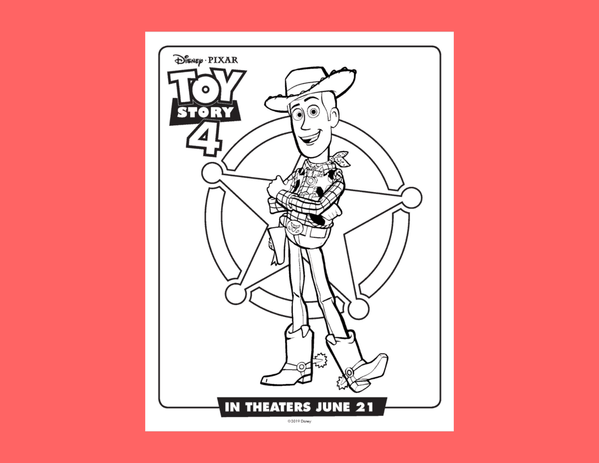 Free Printable Toy Story 4 Coloring Pages For Kids