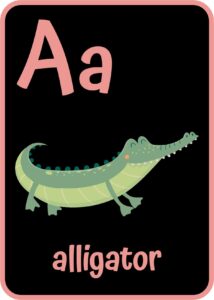 A is For Alligator Craft with Printable Letter A - Made with HAPPY