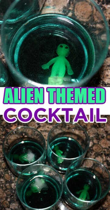 Alien Cocktail Recipe - Made with HAPPY