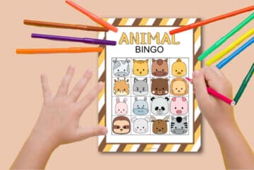 Free Printable Animal Bingo - Made with HAPPY