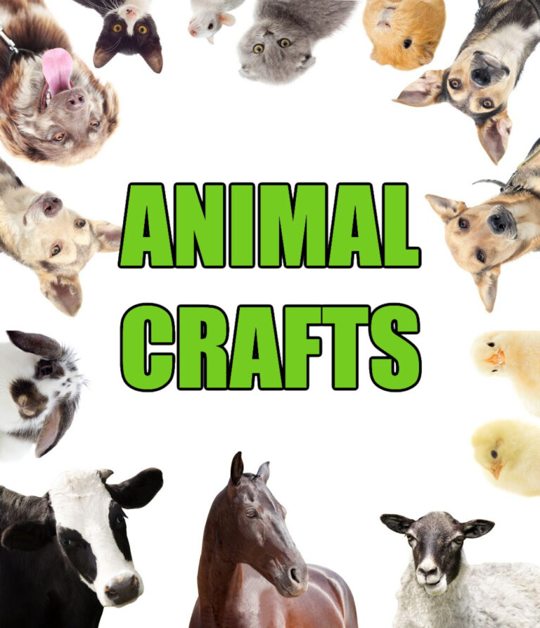 101+ Easy and Fun Animal Crafts and Activities For Kids