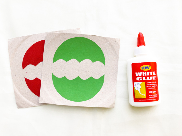 Easy Apple Craft For Kids - Made with HAPPY