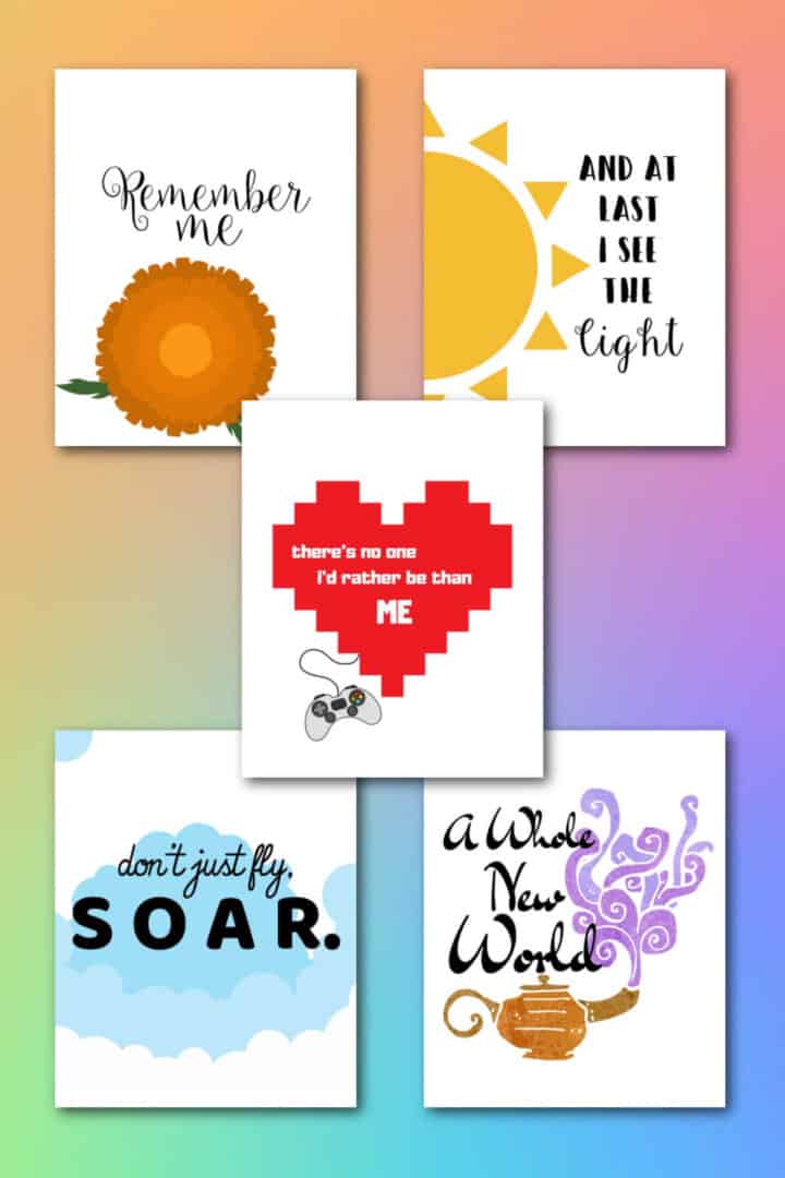 20 Disney Inspired Art Prints Every Disney Fan Will Love
