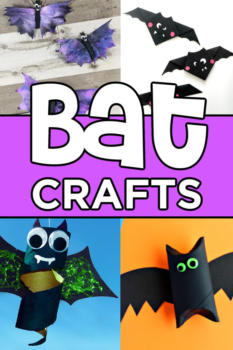 35+ Halloween Bat Crafts For Kids - Made with Happy