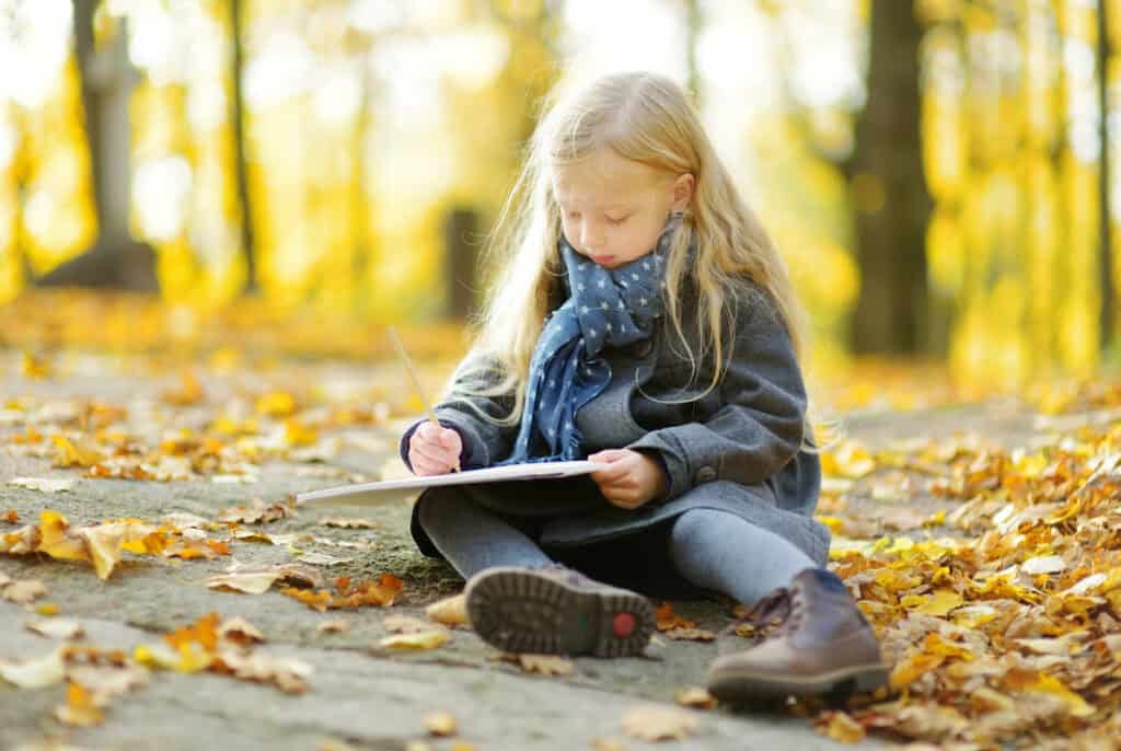 Fall Drawings - Made with HAPPY