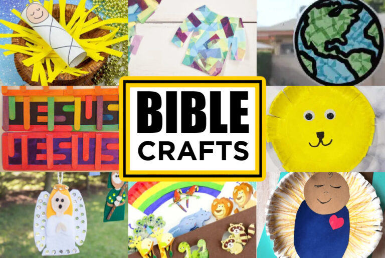 Bible Crafts For Kids - Made with HAPPY