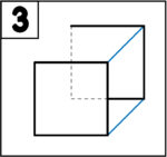 How To Draw A Cube in 3D - Made with HAPPY