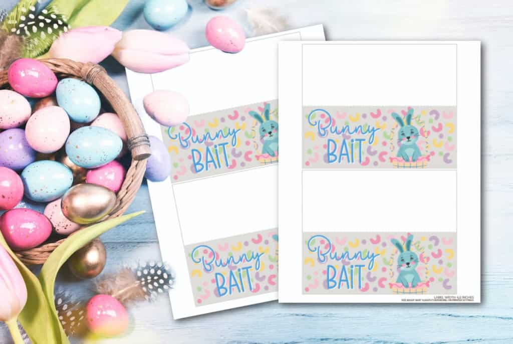 Free Printable Easter Gift Tags - Made with HAPPY