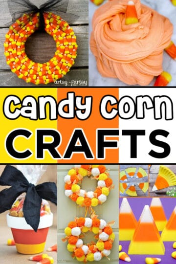 35+ Easy Candy Corn Crafts - Made with HAPPY