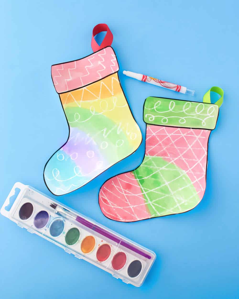 101+ FREE Printable December Coloring Pages - Made with HAPPY