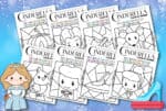 Free Printable Cinderella Color By Number - Made with HAPPY