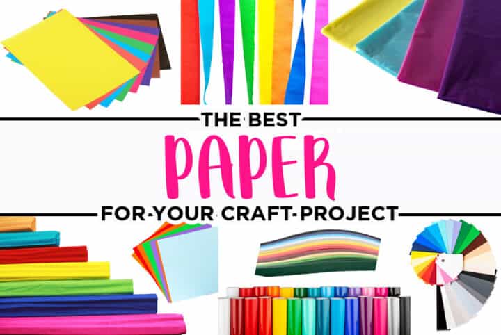 Different Types of Paper For Your Craft Projects - Made with HAPPY