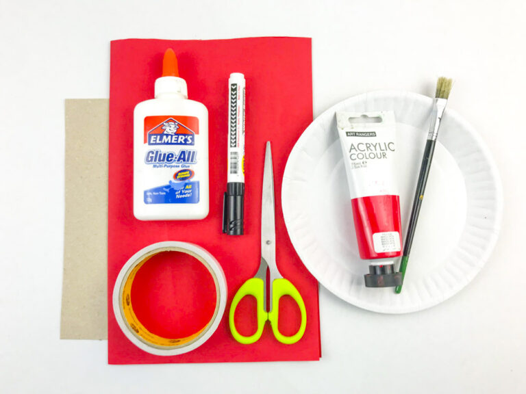 Paper Plate Crab - Made with HAPPY
