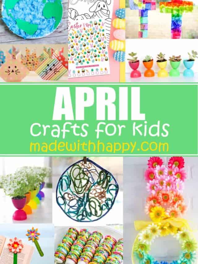 April Crafts - Made with HAPPY