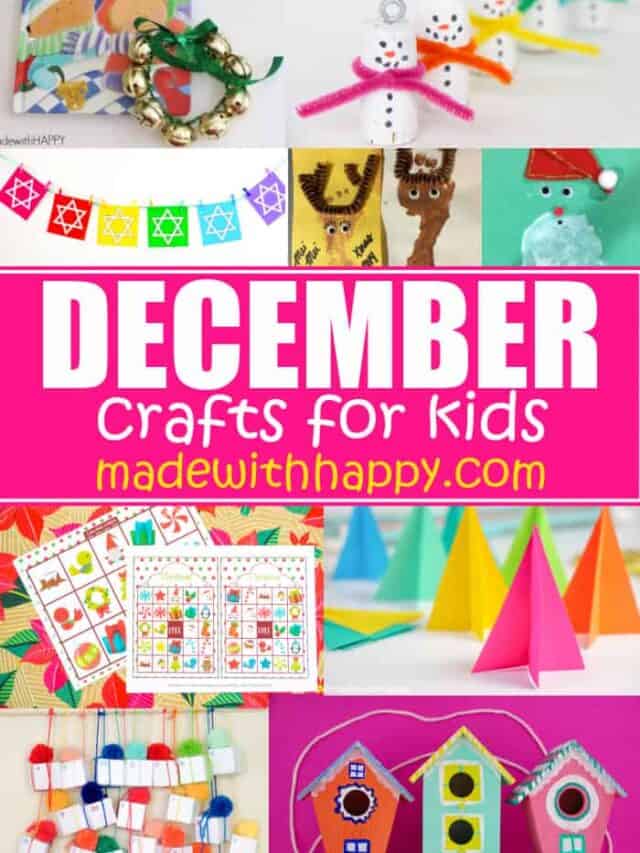 December Crafts - Made with HAPPY