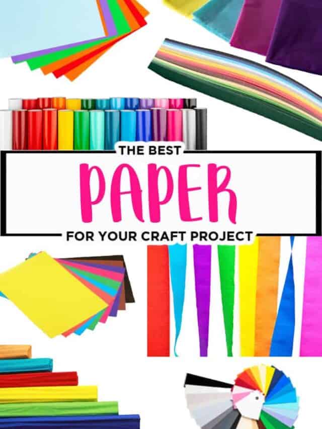 Different Types of Paper - Made with HAPPY