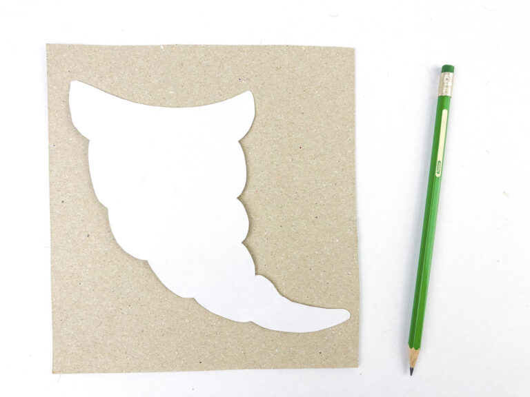 Paper Cornucopia Craft - Made with HAPPY