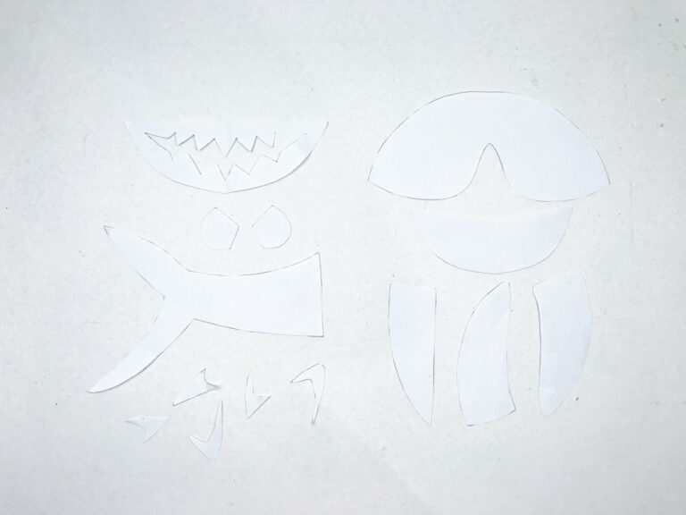 Paper Plate Shark Craft - Made with HAPPY