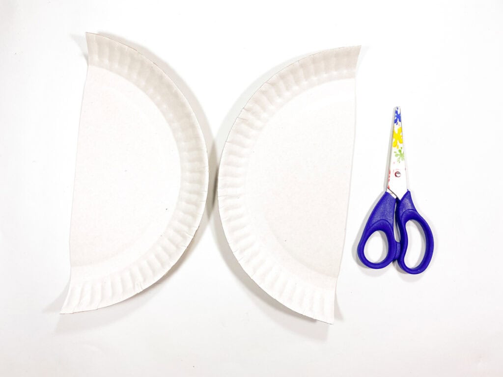Easy Paper Plate Butterfly Craft For Kids - Made with HAPPY