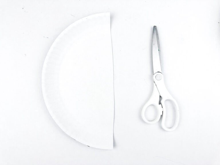 Easy Paper Plate Frog Craft For Kids - Made with HAPPY