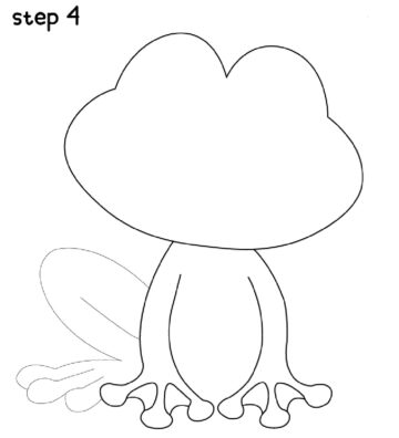 How to Draw a Frog Easy Step By Step - Made with HAPPY