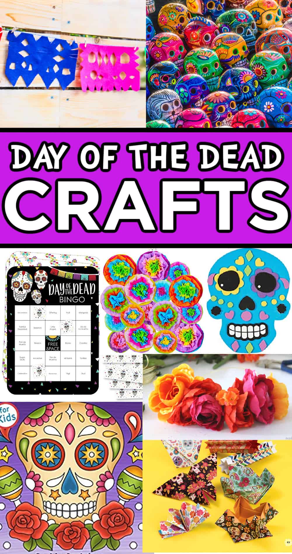 Day of the Dead Crafts - Made with HAPPY