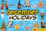 December Fun Facts - Made with HAPPY