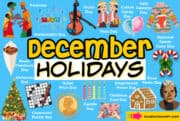 December Fun Facts - Made with HAPPY