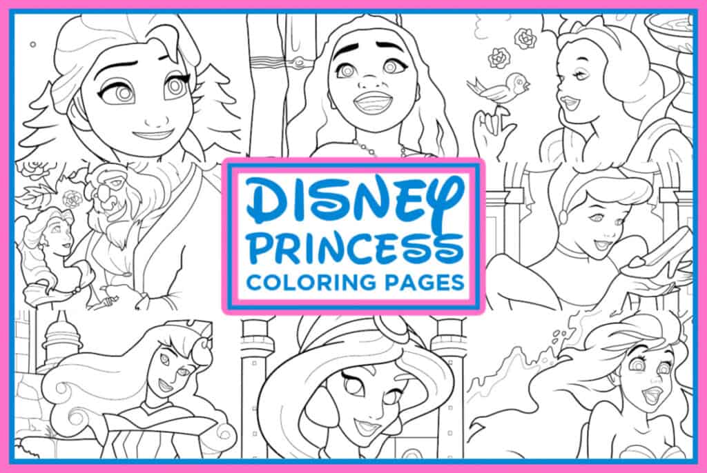 FREE Princess Elsa Coloring Page - Made with HAPPY