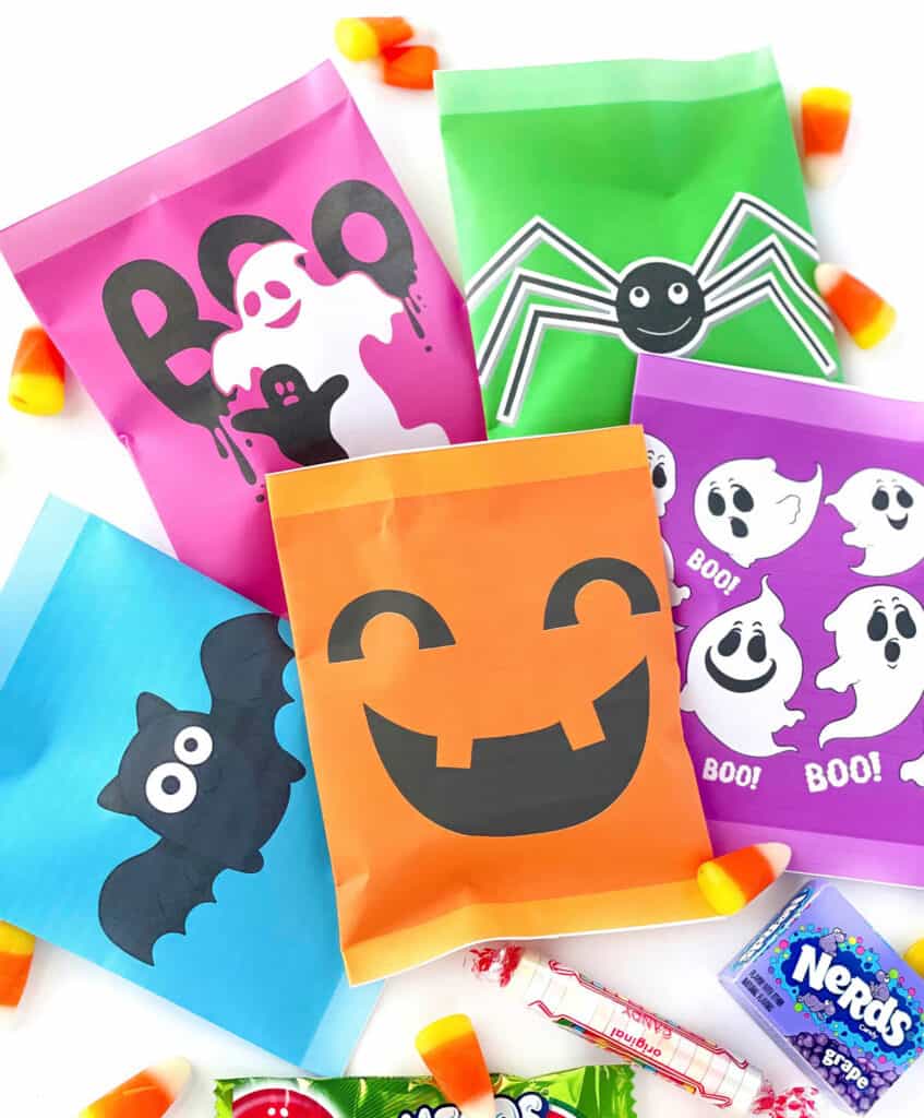 Free Printable DIY Halloween Treat Bags