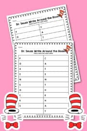 Dr. Seuss Printables Activities - Made with HAPPY
