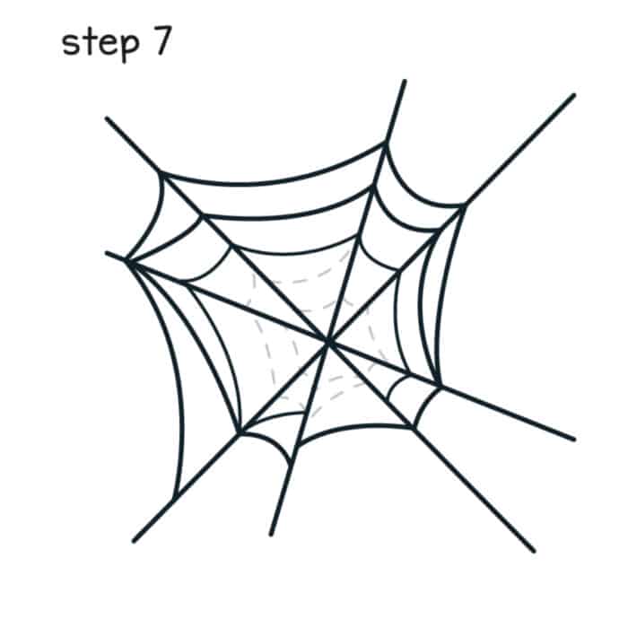 How to Draw a Spider Web - Made with HAPPY