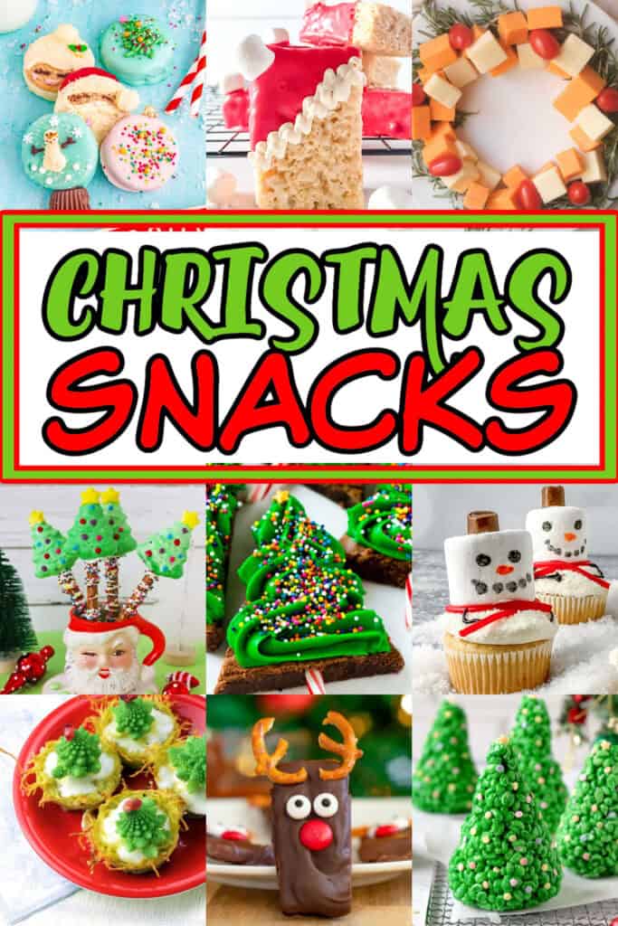 45+ Easy and Festive Christmas Snacks - Made with HAPPY