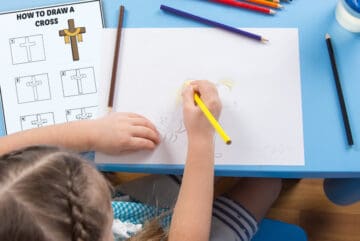 How To Draw a Cross Easy Step-By-Step Tutorial - Made with HAPPY