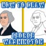 How To Draw George Washington - Made with HAPPY