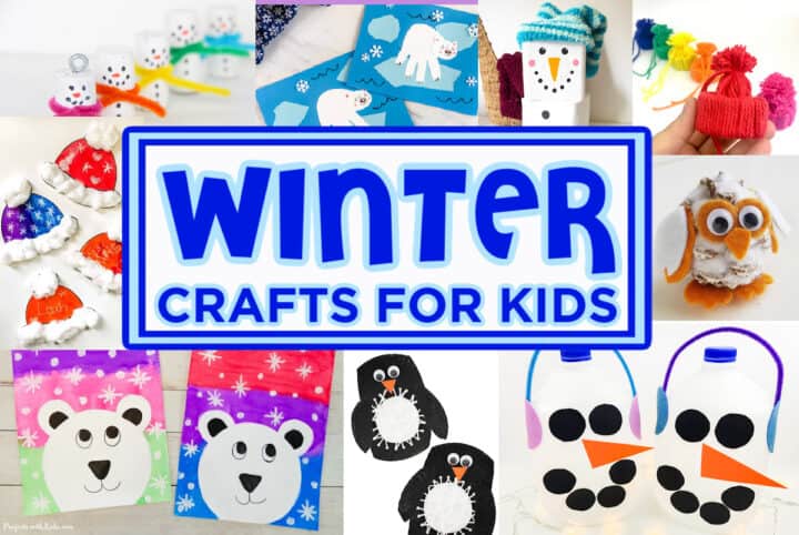 Cute Paper Plate Polar Bear Craft For Kids - Made with HAPPY