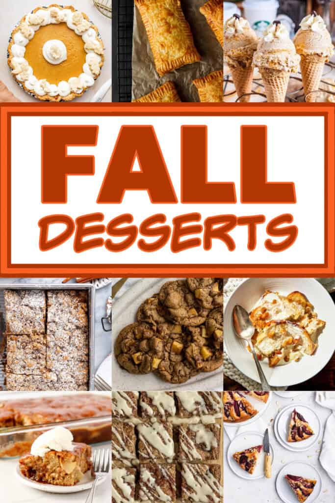 Best Fall Desserts - Made with HAPPY