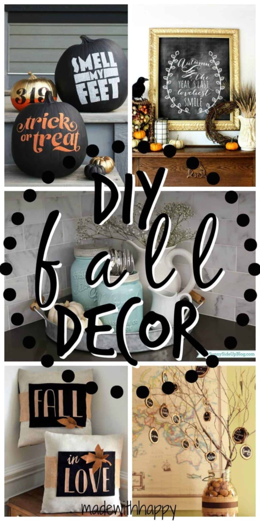 15 DIY Fall Decor Projects - Made with HAPPY