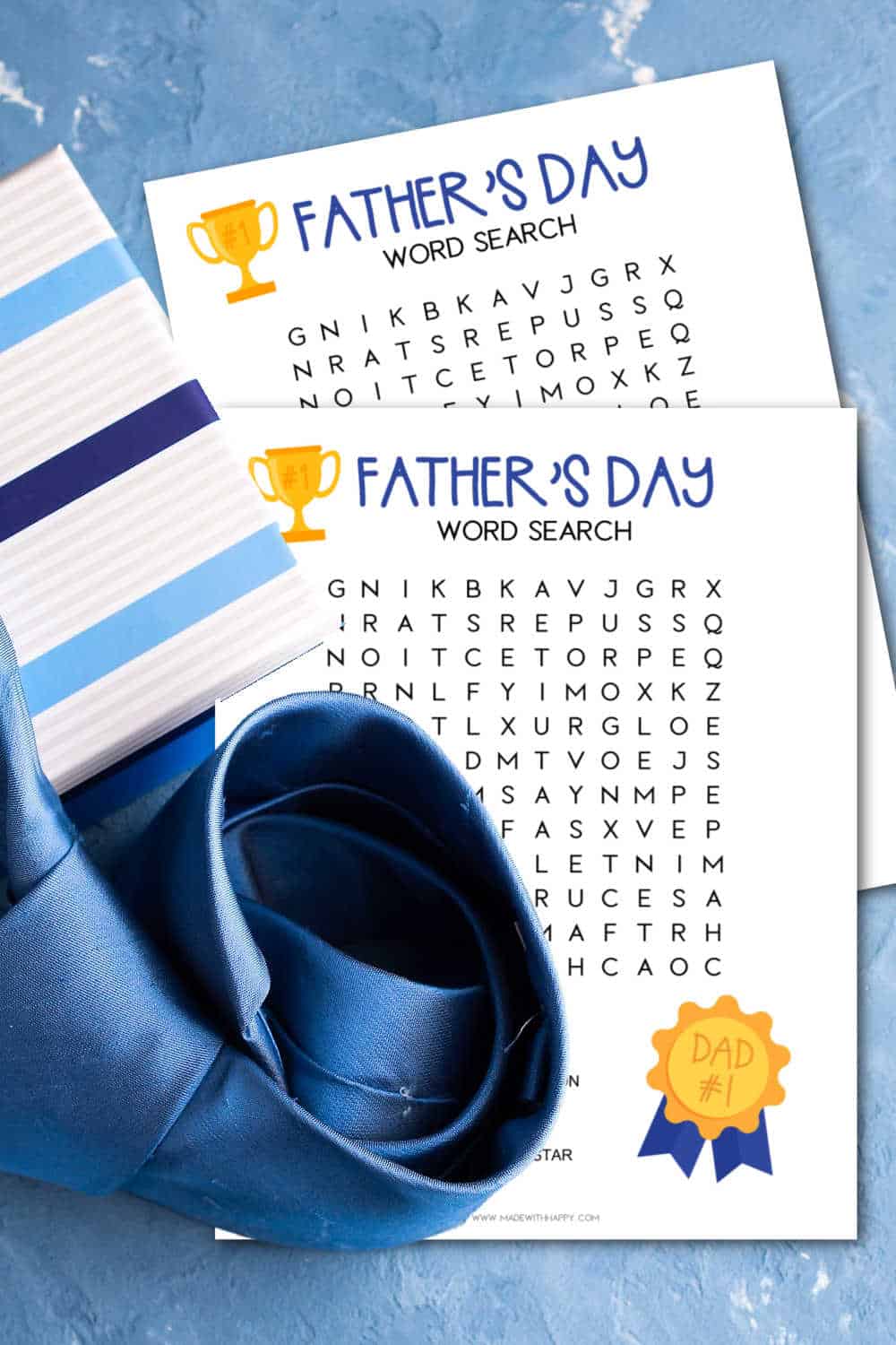 Free Printable Fathers Day Word Search Made With Happy