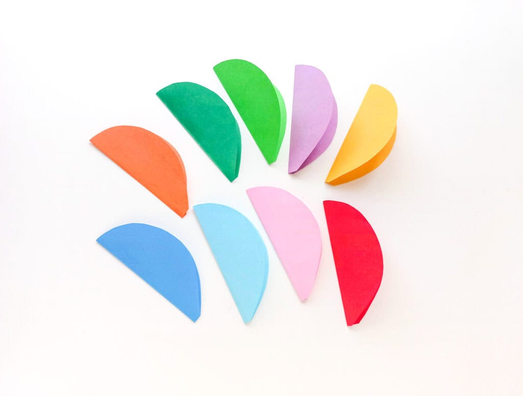 Easy Paper Hot Air Balloon Craft - Made with HAPPY