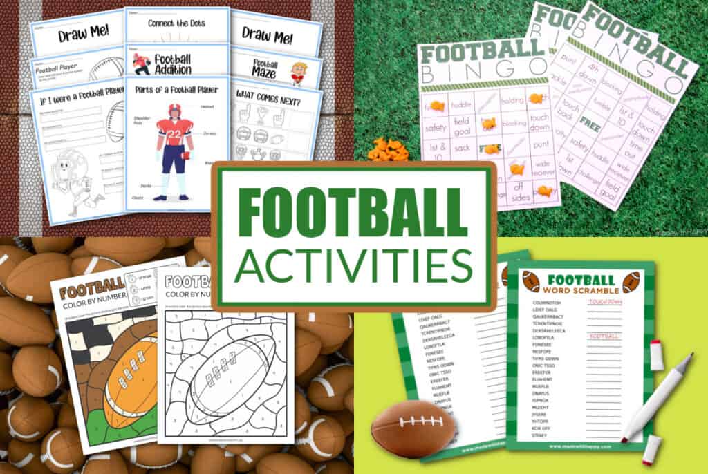 How To Draw a Football - Easy Step-By-Step Guide - Made with HAPPY