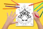 Free Printable Thanksgiving Coloring Pages - Made with HAPPY