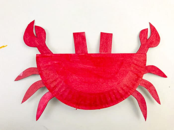 Paper Plate Crab - Made with HAPPY
