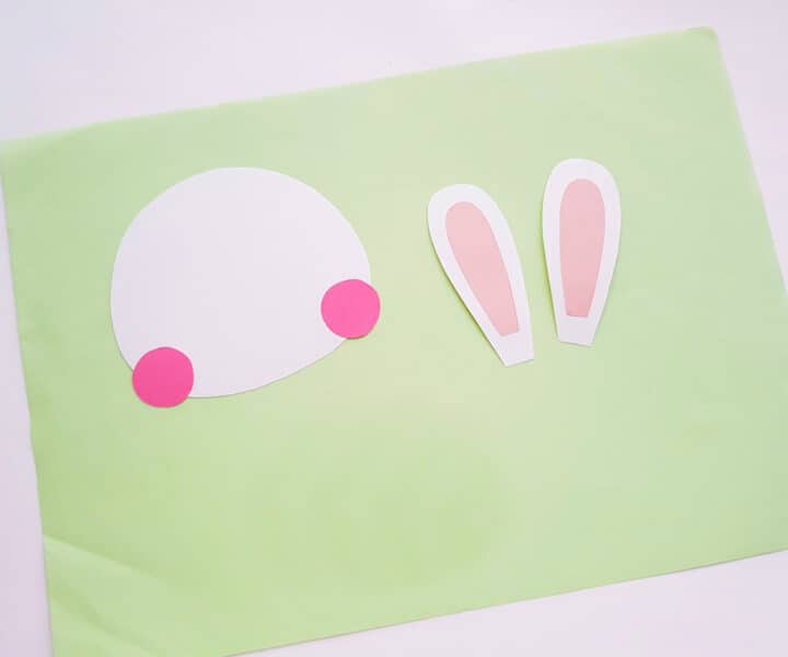 Easy Paper Plate Bunny Craft For Kids - Made with HAPPY