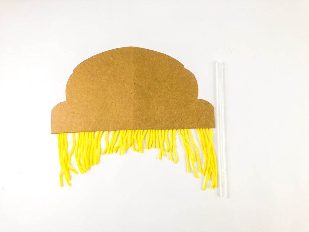 Paper Plate Scarecrow Craft With FREE Template - Made with HAPPY